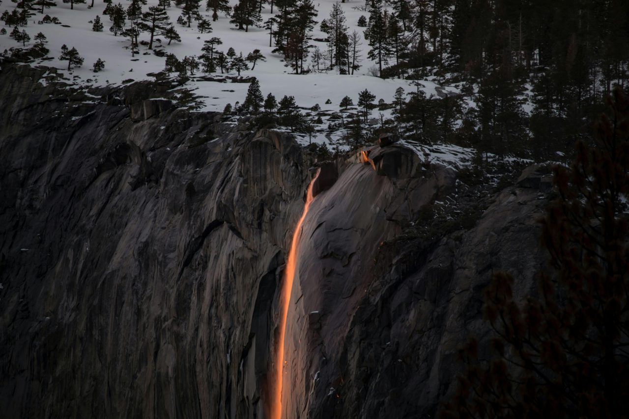 Visiting Yosemite via the West Entrance for the Firefall Experience